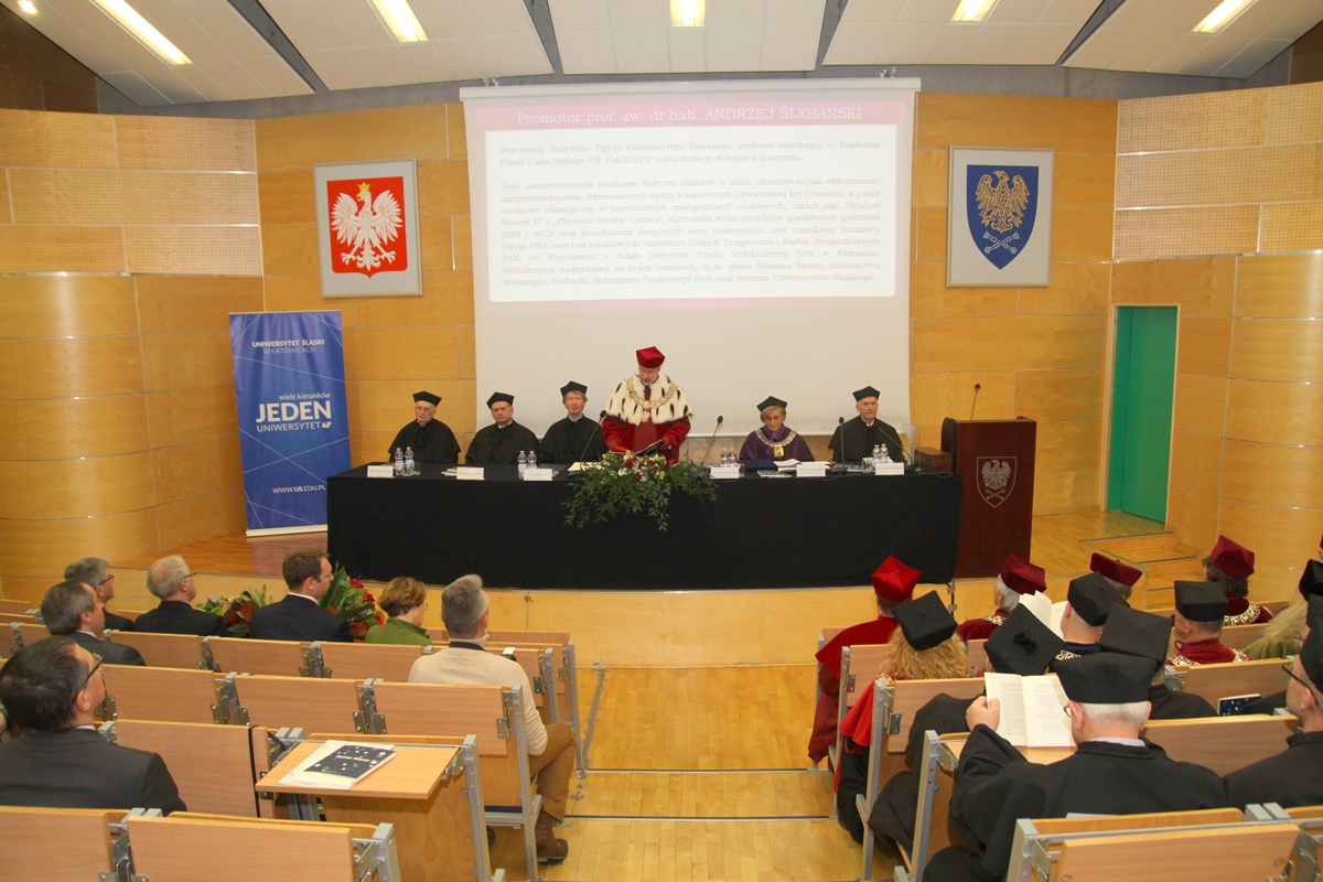 Prof. Rainer Waser doctorem honoris causa Uniwersytetu Śląskiego ...